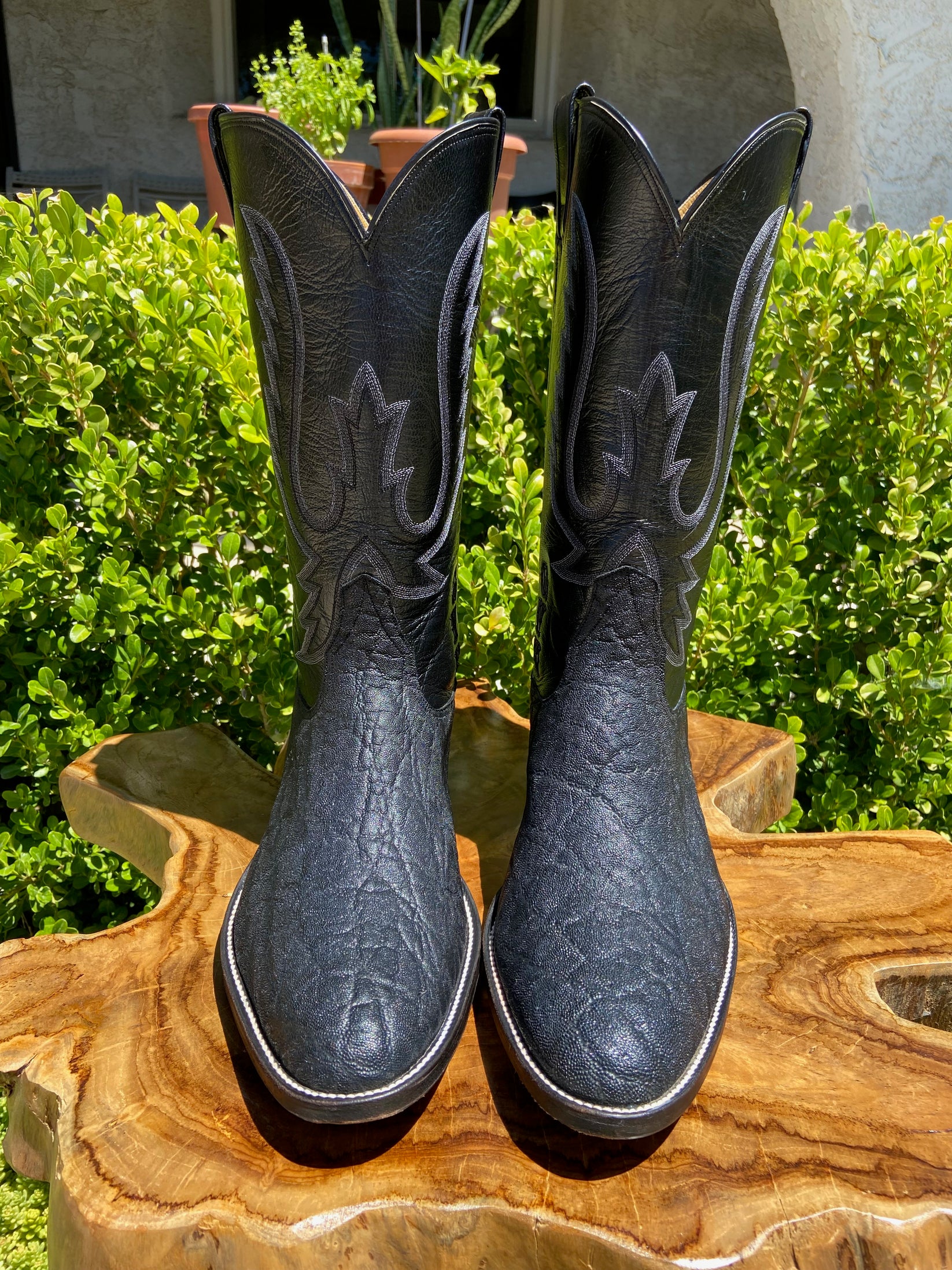 Armando's Custom Elephant Cowboy Boots 12 A – Western Boot Company