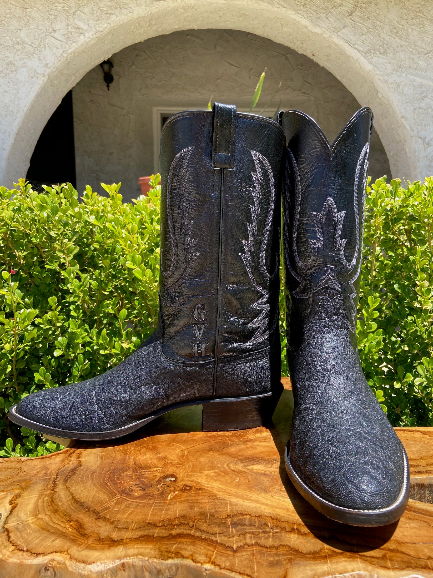 Armando's Custom Elephant Cowboy Boots 12 A – Western Boot Company