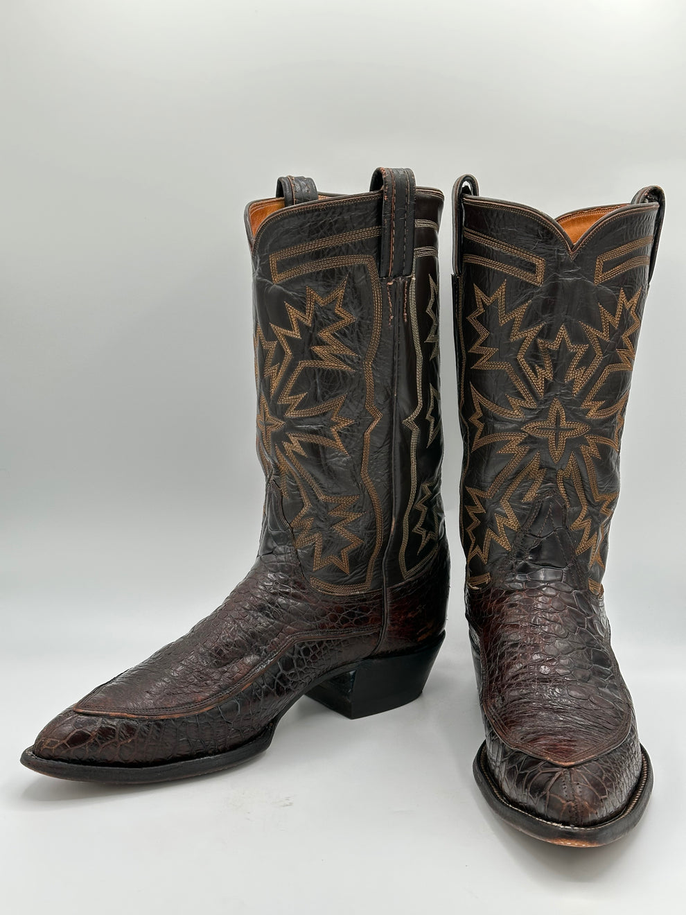 Tony Lama 1960s Preban Sea Turtle Cowboy Boots size 10 D – Western Boot ...