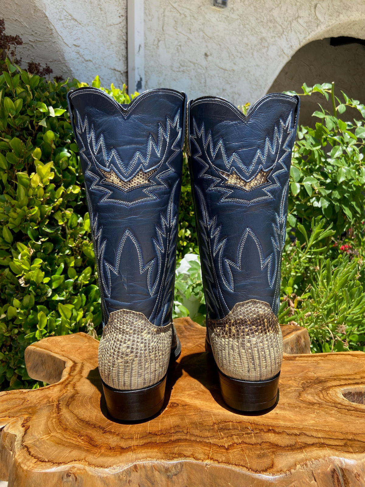 Justin Ringtail Lizard Cowboy Boots 8.5 D – Western Boot Company